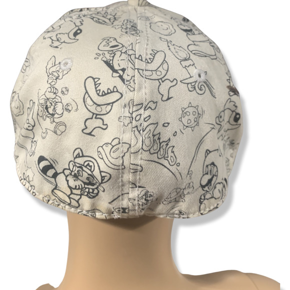 a-flex | Accessories | Nintendo White Super Mario Bros Hat Unisex ...
